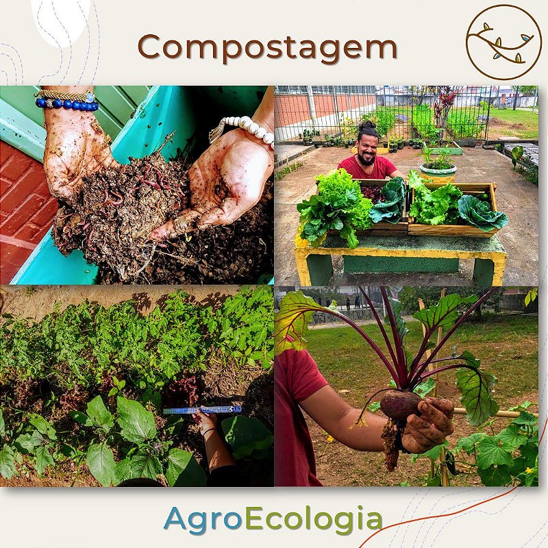 Compostagem Gestão de Resíduos - Naativa Cosméticos Sustentáveis