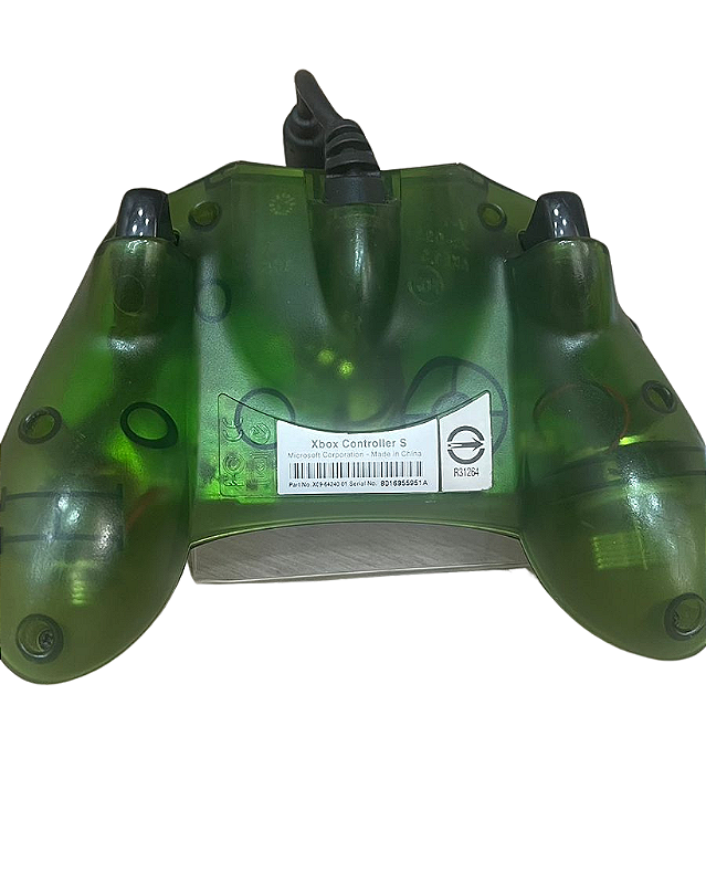 Controle Xbox Classico Translucido Verde - World Colecionáveis