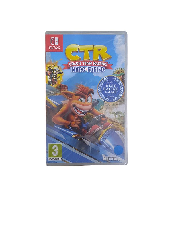 CRASH NITRO FUELED CTR - NOVO - SWITCH - World Colecionáveis