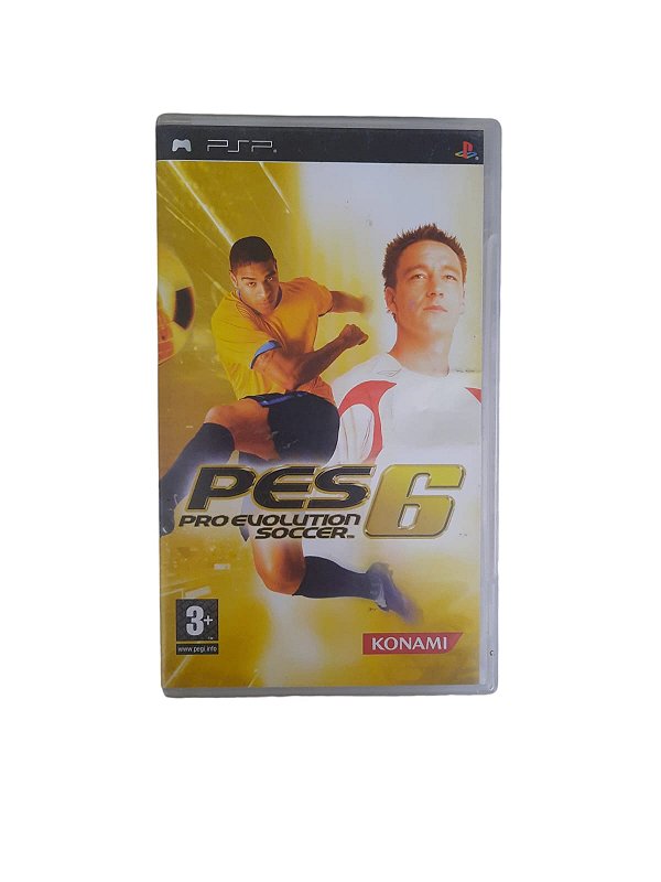 PES 6 - USADO - PSP - World Colecionáveis