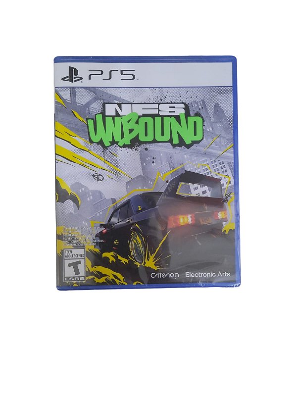 NFS UNBOUND - NOVO - PS5 - World Colecionáveis