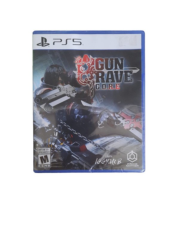 GUN RAVE G.O.R.E - NOVO - PS5 - World Colecionáveis
