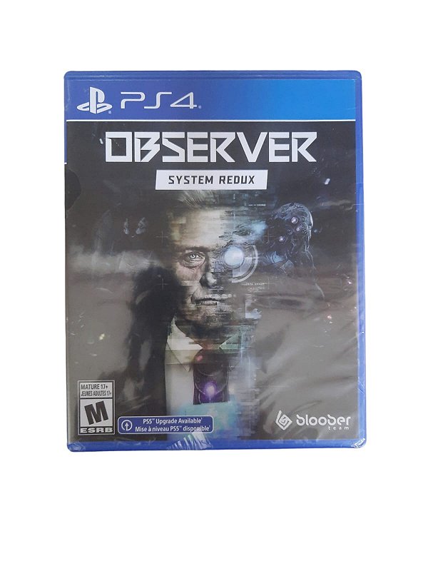 OBSERVER SYSTEM REDUX - NOVO - PS4 - World Colecionáveis