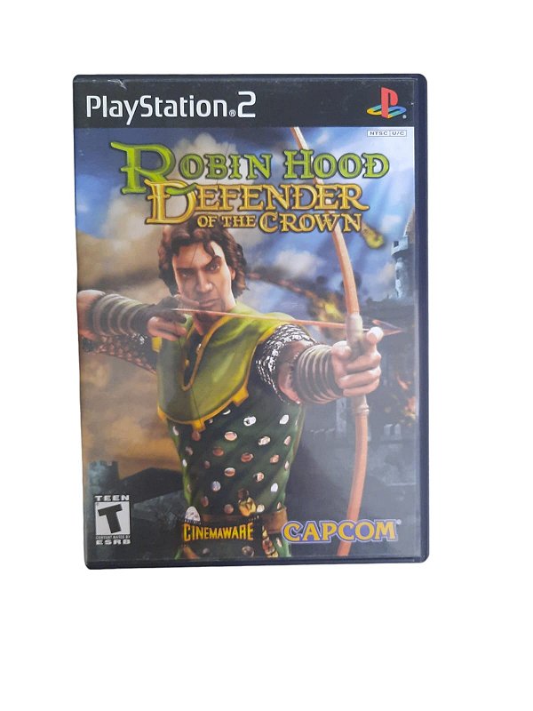 ROBIN HOOD DEFENDER OF THE CROWN - USADO - PS2 - World Colecionáveis