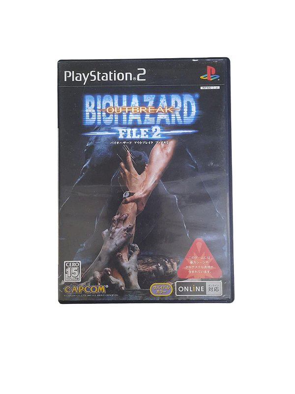 BIOHAZARD OUTBREAK FILE 2 - USADO - PS2 - World Colecionáveis
