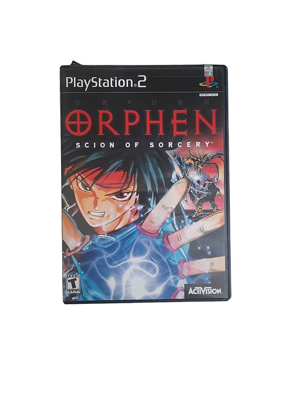ORPHEN - SCION OF SORCERY - USADO - PS2 - World Colecionáveis