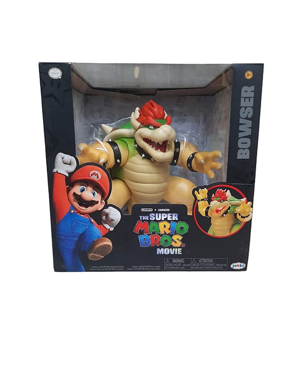 BOWSER - THE SUPER MARIOS BROS MOVIES - ACTION FIGURE - NOVO - World ...