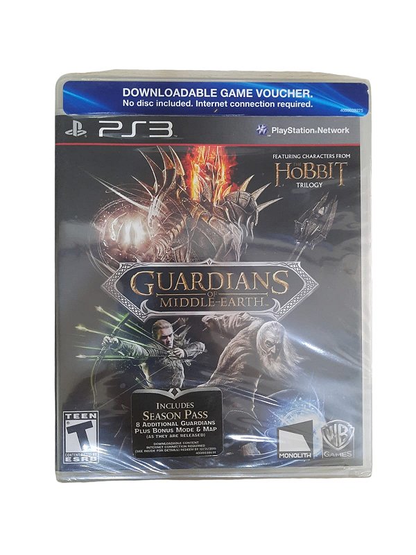 GUARDIANS MIDDLE EARTH - NOVO - PS3 - World Colecionáveis