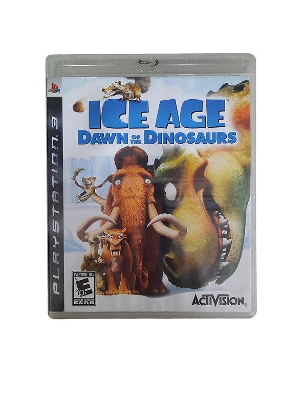 ICE AGE DAWN OF THE DINOSAURS - USADO - PS3 - World Colecionáveis
