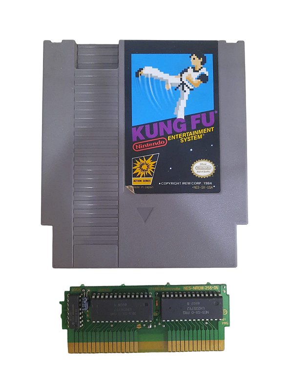 KUNG - FU - USADO - NINTENDO NES - World Colecionáveis