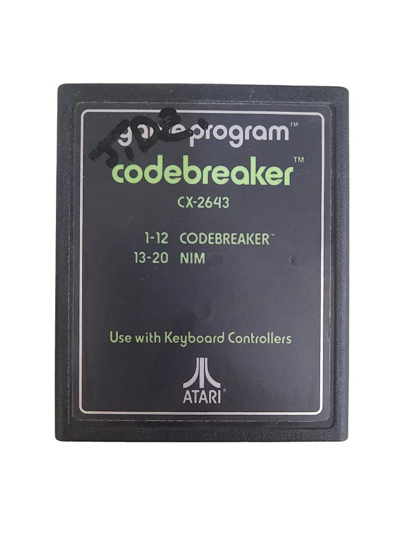 CODEBREAKER - USADO - ATARI - World Colecionáveis