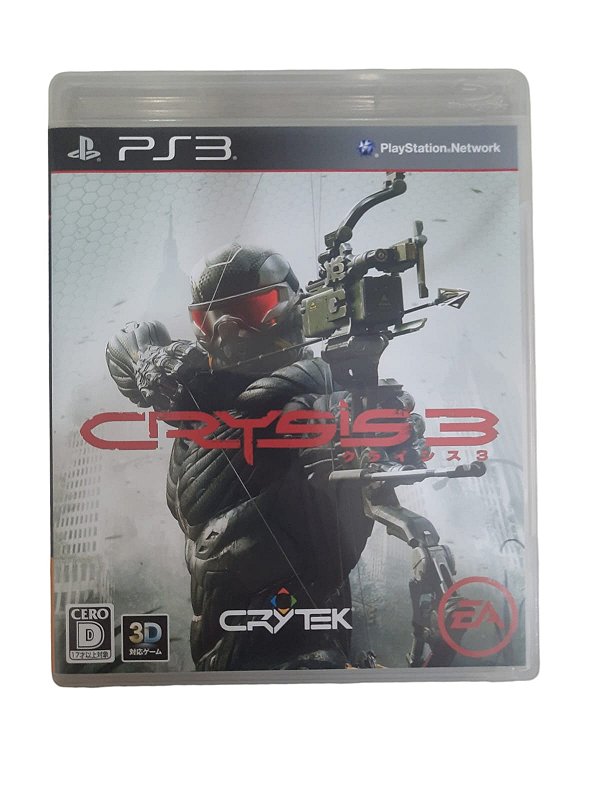 CRYSIS 3 - JAPAN REGION - USADO - PS3 - World Colecionáveis