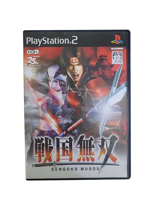 SENGOKU MUSOU - JAPAN REGION - PS2 - World Colecionáveis