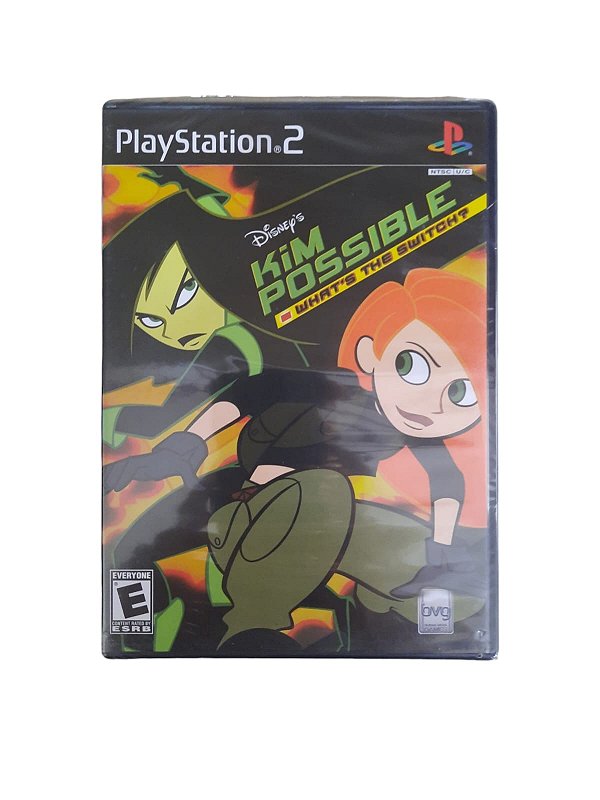 KIM POSSIBLE - WHAT´S THE SWITCH ? - NOVO - PS2 - World Colecionáveis