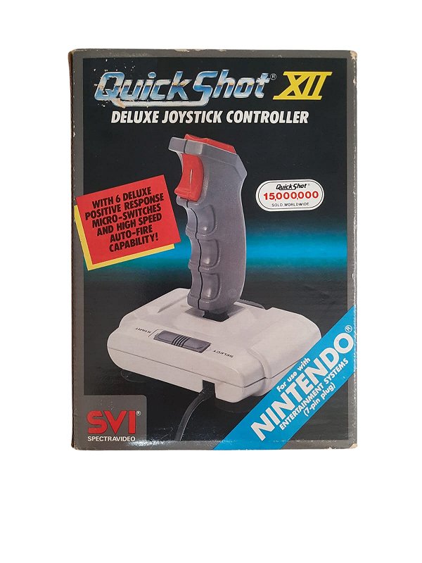 QUICKSHOT XII DELUXE JOYSTICK CONTROLLER - USADO - World Colecionáveis