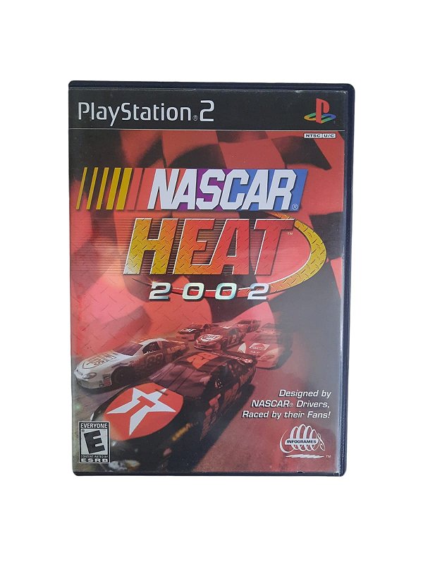 NASCAR HEAT 2002 - USADO - PS2 - World Colecionáveis