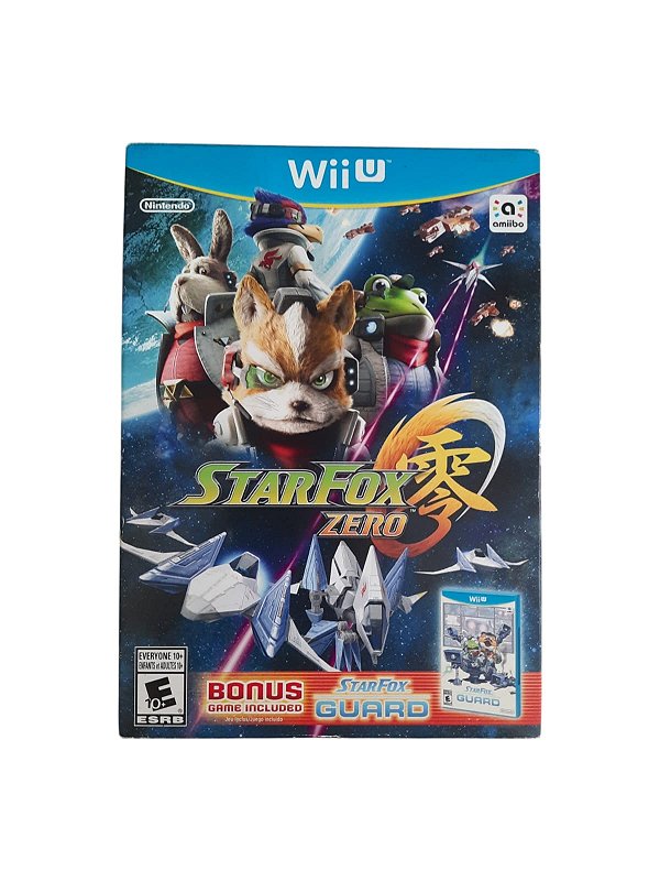 STARFOX ZERO - DOUBLE PACK - NOVO - NINTENDO Wii U - World Colecionáveis