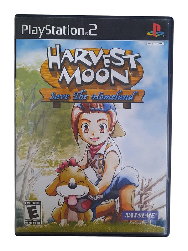 HARVEST MOON SAVE THE HOMELAND - USADO - PS2 - World Colecionáveis
