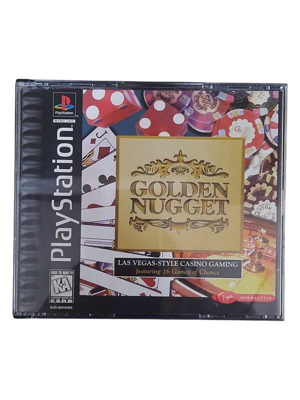 GOLDEN NUGGET - USADO - PS1 - World Colecionáveis