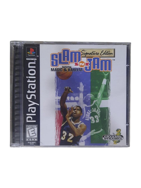 SLAM'N JAM - USADO - PS1 - World Colecionáveis