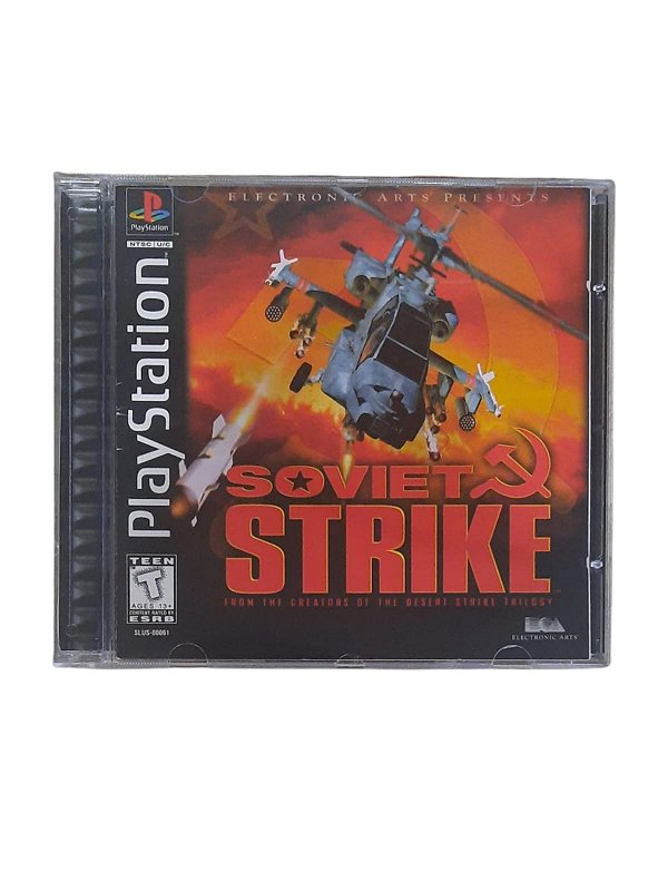 SOVIET STRIKE - USADO - PS1 - World Colecionáveis