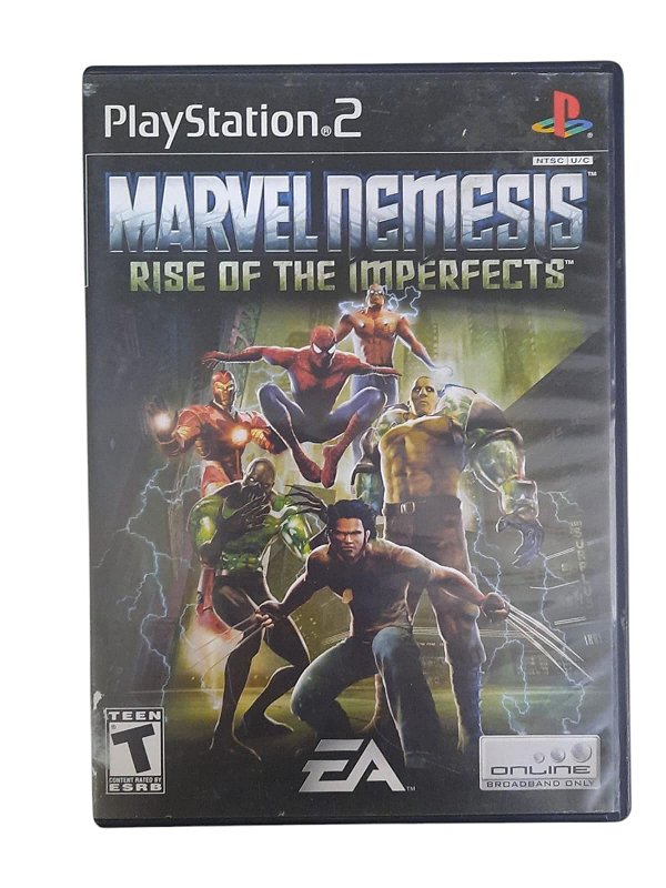 MARVEL NEMESIS RISE OF THE IMPERFECTS - USADO - PS2 - World Colecionáveis