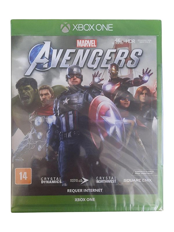 MARVEL AVENGERS - NOVO - XBOX ONE - World Colecionáveis