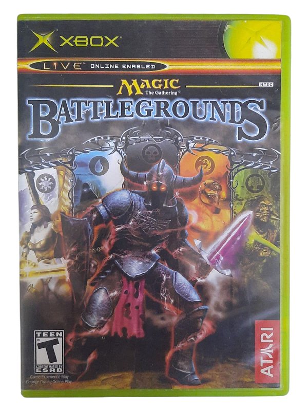 MAGIC THE GATHERING BATTLEGROUNDS - USADO - XBOX CLASSICO - World ...