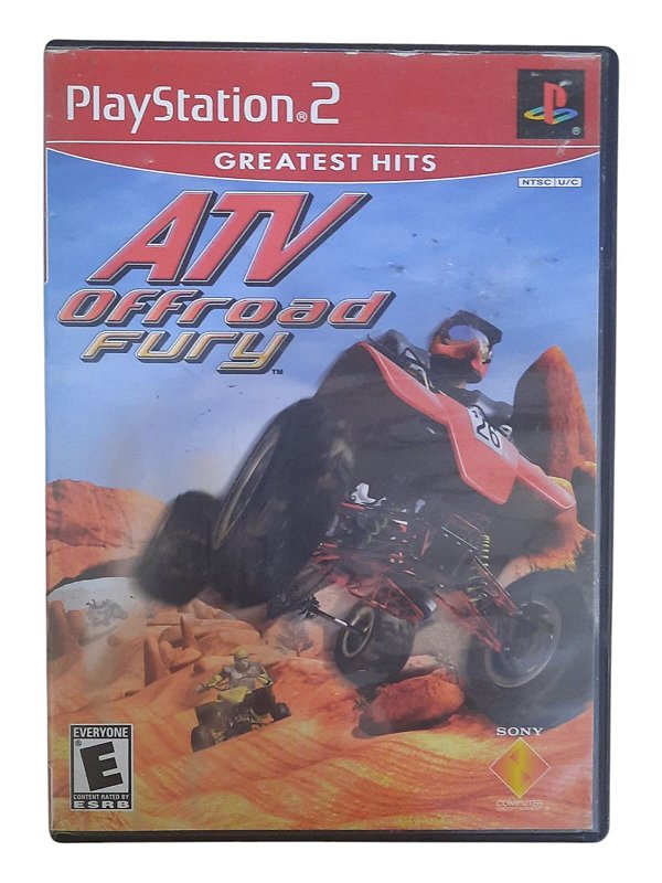 GREATEST HITS - ATV OFFROAD FURY - USADO - PS2 - World Colecionáveis