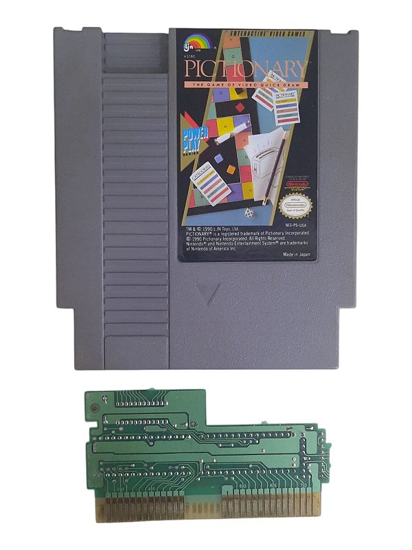 PICTIONARY - USADO - NINTENDO NES - World Colecionáveis