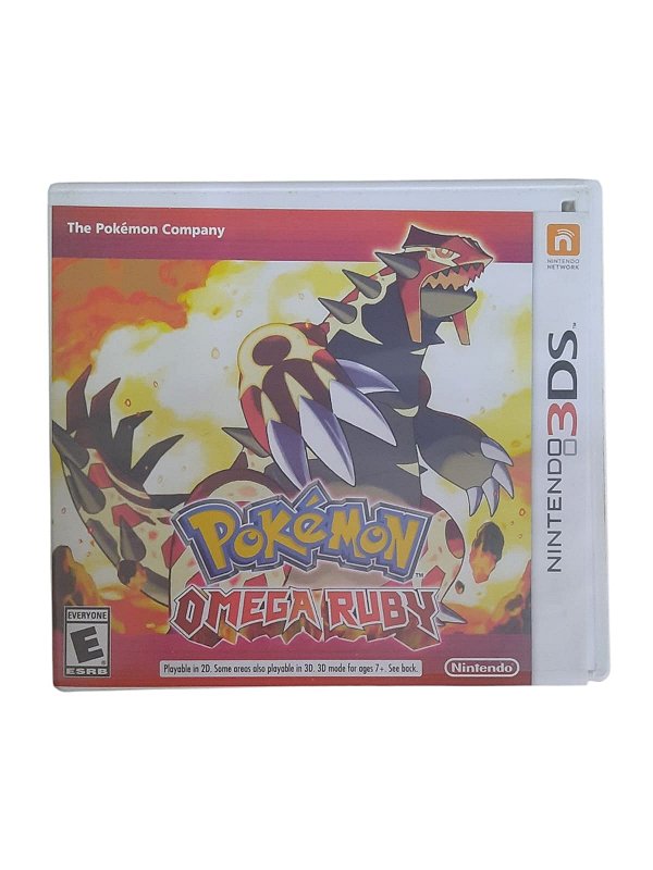 POKÉMON OMEGA RUBY - USADO - NINTENDO 3DS - World Colecionáveis