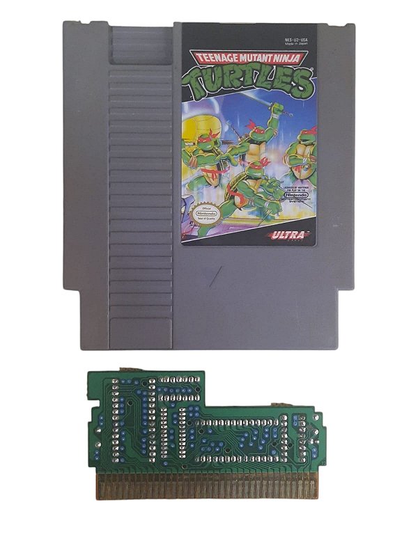 TEENAGE MUTANT NINJA TURTLES - USADO - NINTENDO NES - World Colecionáveis