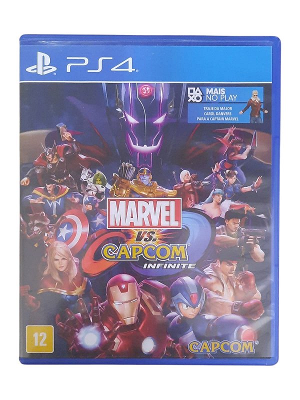 MARVEL VS CAPCOM INFINITE - S/ CARDS - USADO - PS4 - World Colecionáveis