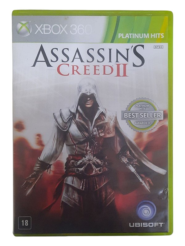 PLATINUM HITS: ASSASSIN´S CREED II - USADO - XBOX 360 - World Colecionáveis