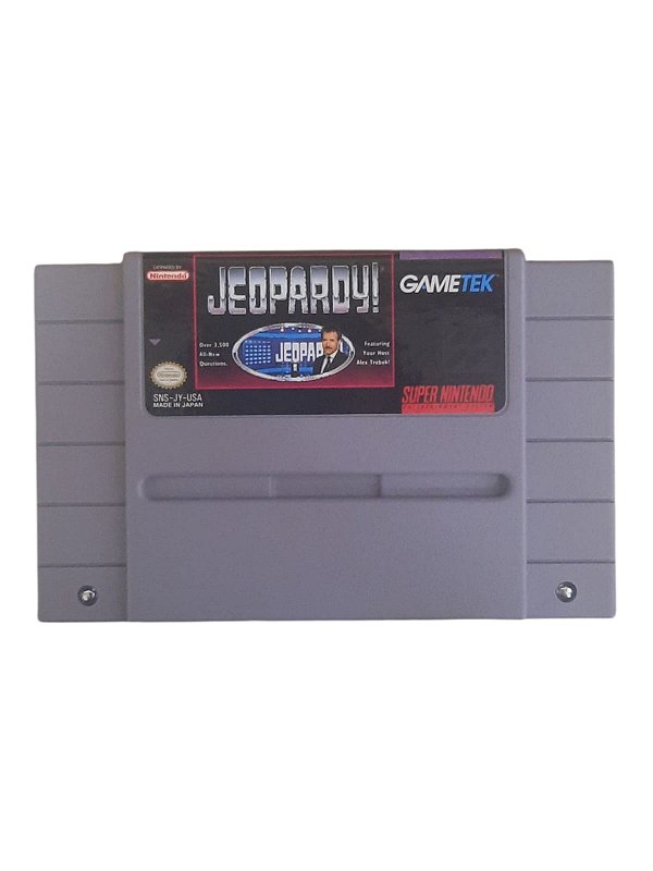 JEOPARDY! - USADO - SUPER NINTENDO - World Colecionáveis