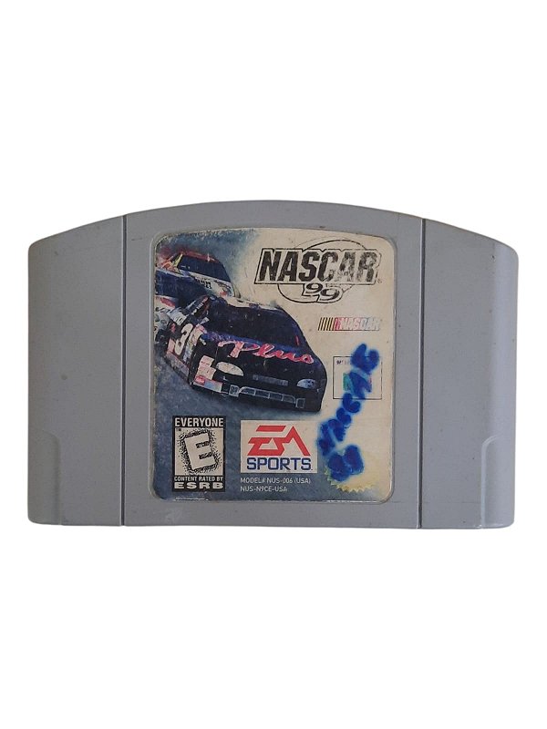 NASCAR 99 - USADO - NINTENDO 64 - World Colecionáveis