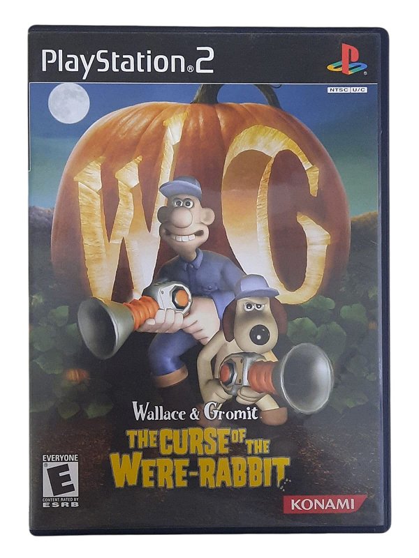 WALLACE AND GROMIT: THE CURSE OF THE WERE- RABBIT - USADO - PS2 - World ...