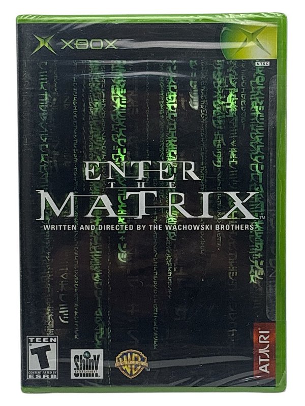 ENTER THE MATRIX - NOVO - XBOX CLASSICO - World Colecionáveis