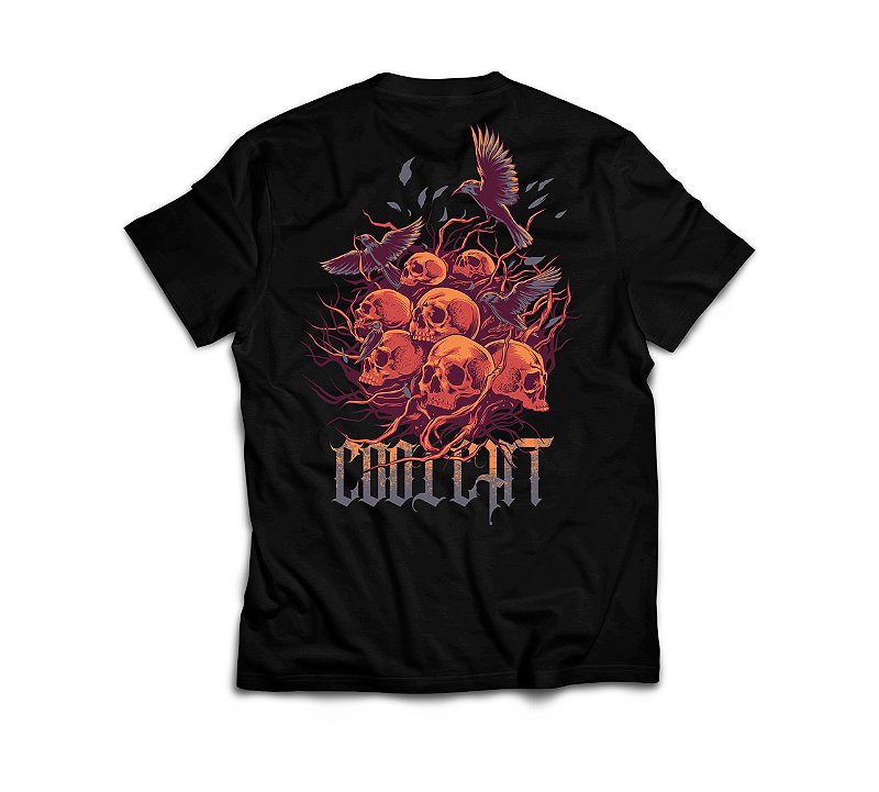 CAMISETA SKULL FLY - COOL CAT
