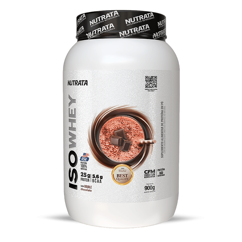 Iso Whey Protein 900g - Nutrata - Nutricentershop
