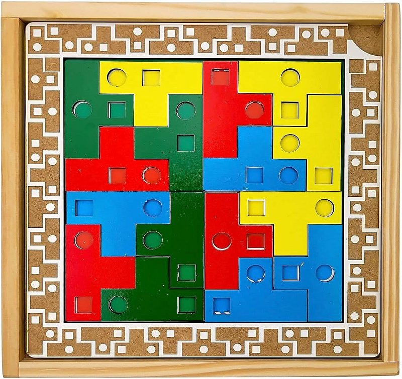 DESAFIO TETRIS REF. 6030 - CELL Brinquedos Educativos