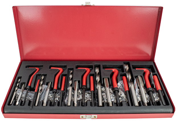 KIT ROSCA POSTICA (M05 - M12) HELICOIL - 131 PECAS - 0699940029 - SIGMA ...