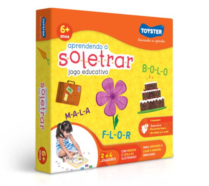 Aprendendo a Soletrar - Loja de Brinquedos e Produtos Terapêuticos