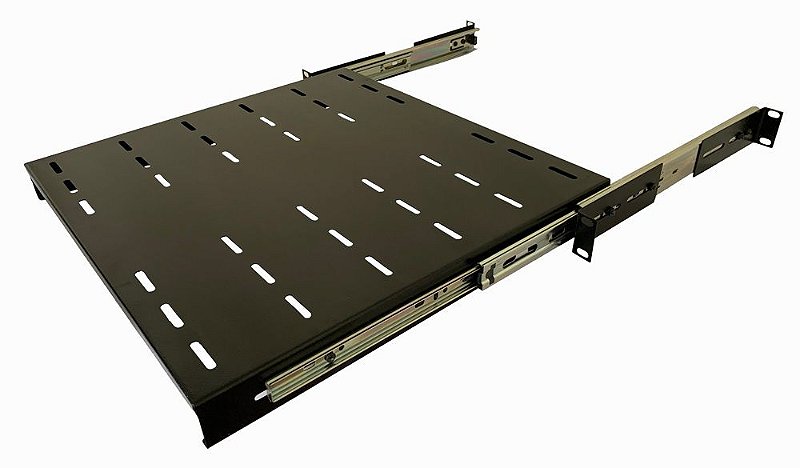 Bandeja Deslizante Ventilada Rack 19" | rackpiso.com.br - Rack Piso ...