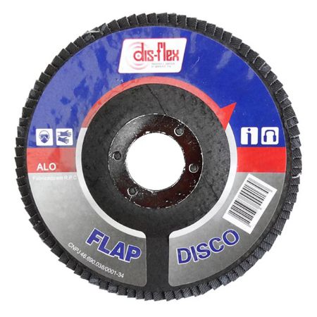 DISCO FLAP CONE ALO 60 4.1/2 - DISFLEX - 1° Atacado Automotivo Online!