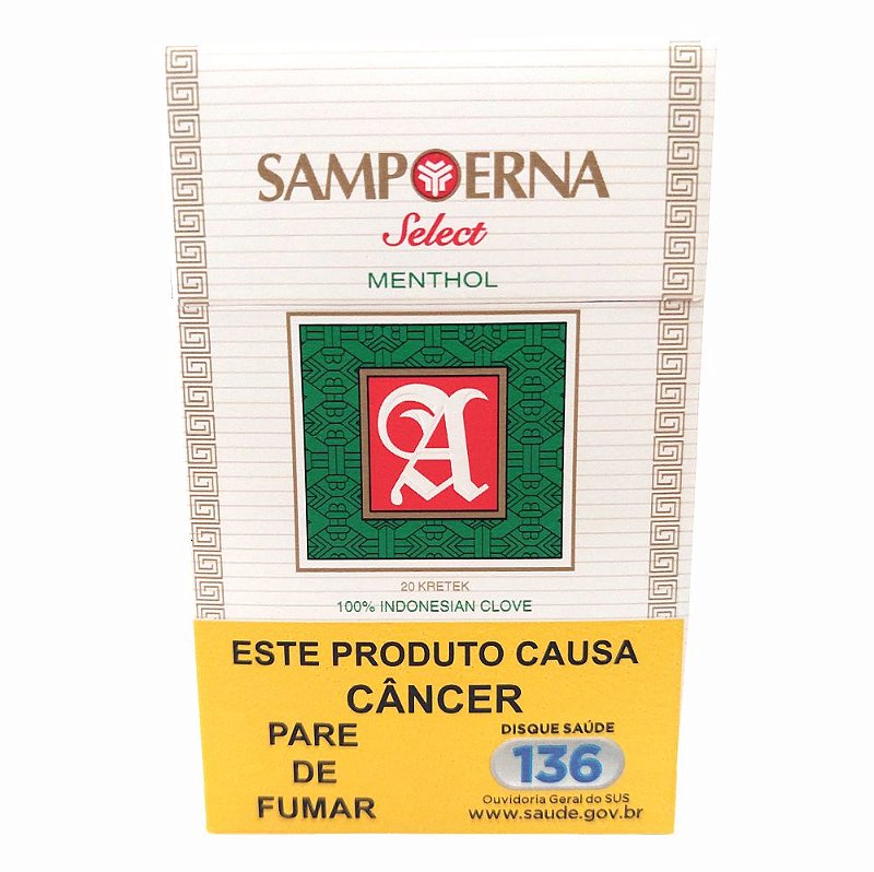 Cigarro Sampoerna A Select - Kretek Menthol - Horus58 - Tabacaria e ...