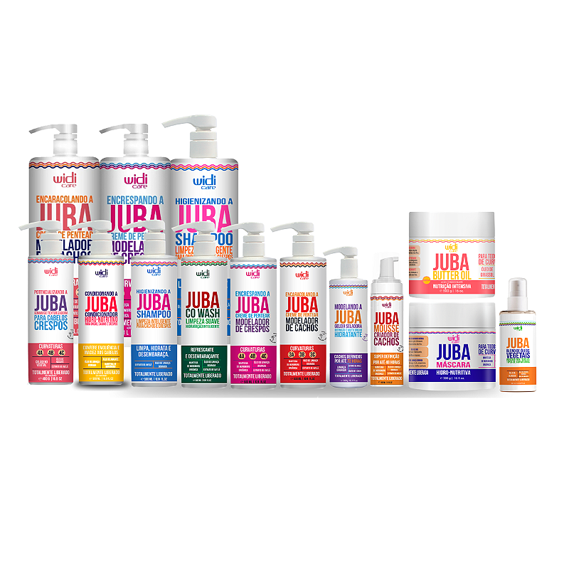 Widi Care Linha Juba Monte seu kit como quiser - Biduca Cosméticos - Os ...