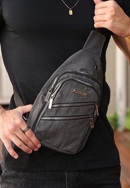 Bolsa Masculina Transversal - Dennis Beumont