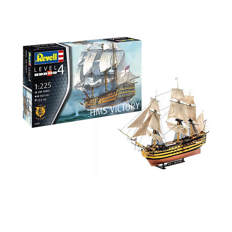 HMS Victory 05408 - Revell - XonGeek - O Melhor em Games e Tecnologia ...