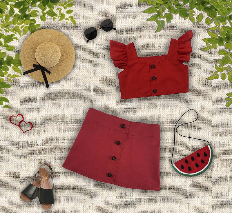 Mini Saia - 4 a 14 anos - Dona Fada